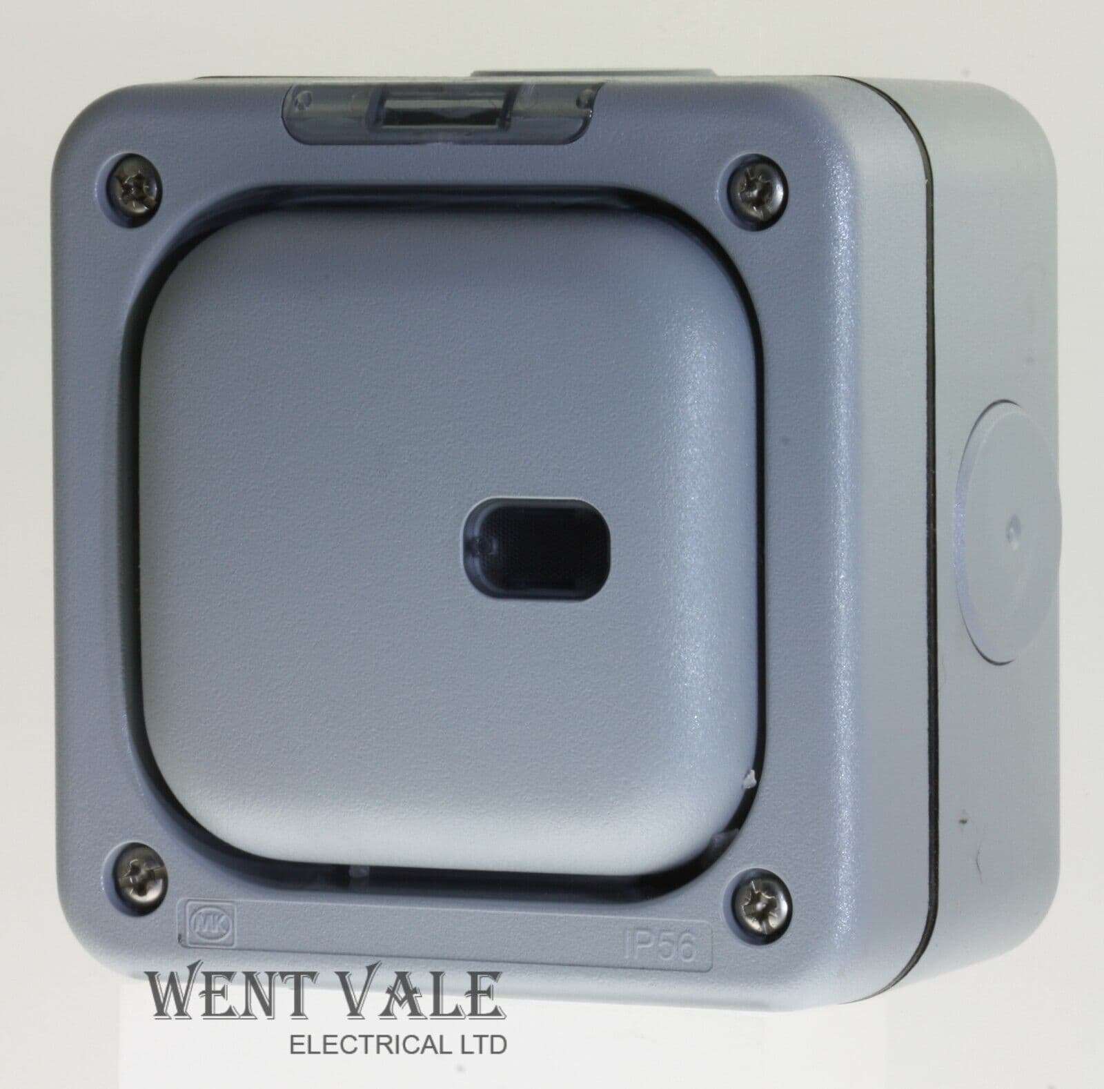MK Masterseal Plus - 56421 GRY - IP56 1 Gang Enclosure for Switch/Neon ...