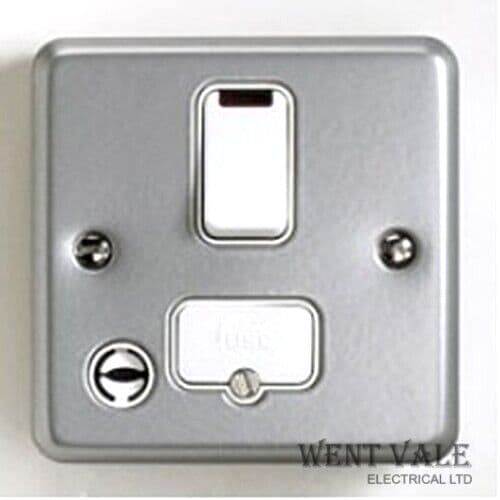 MK Metalclad Plus - K972 ALM - 13a Sw d F d Connection Unit Neon and F ...