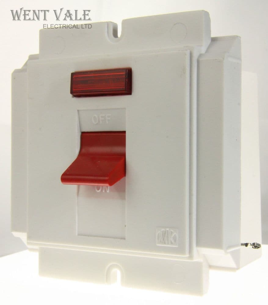 MK Powerlink Plus - 1943 WHI - Plug in - 32a Double Pole Switch with ...