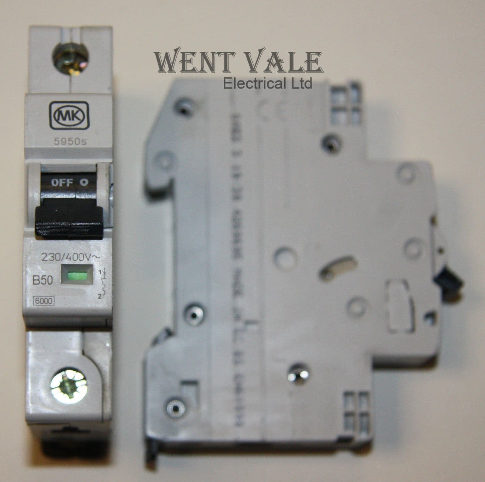 MK Sentry - 5950s - 50a Type B Single Pole MCB Mk 3 Unused