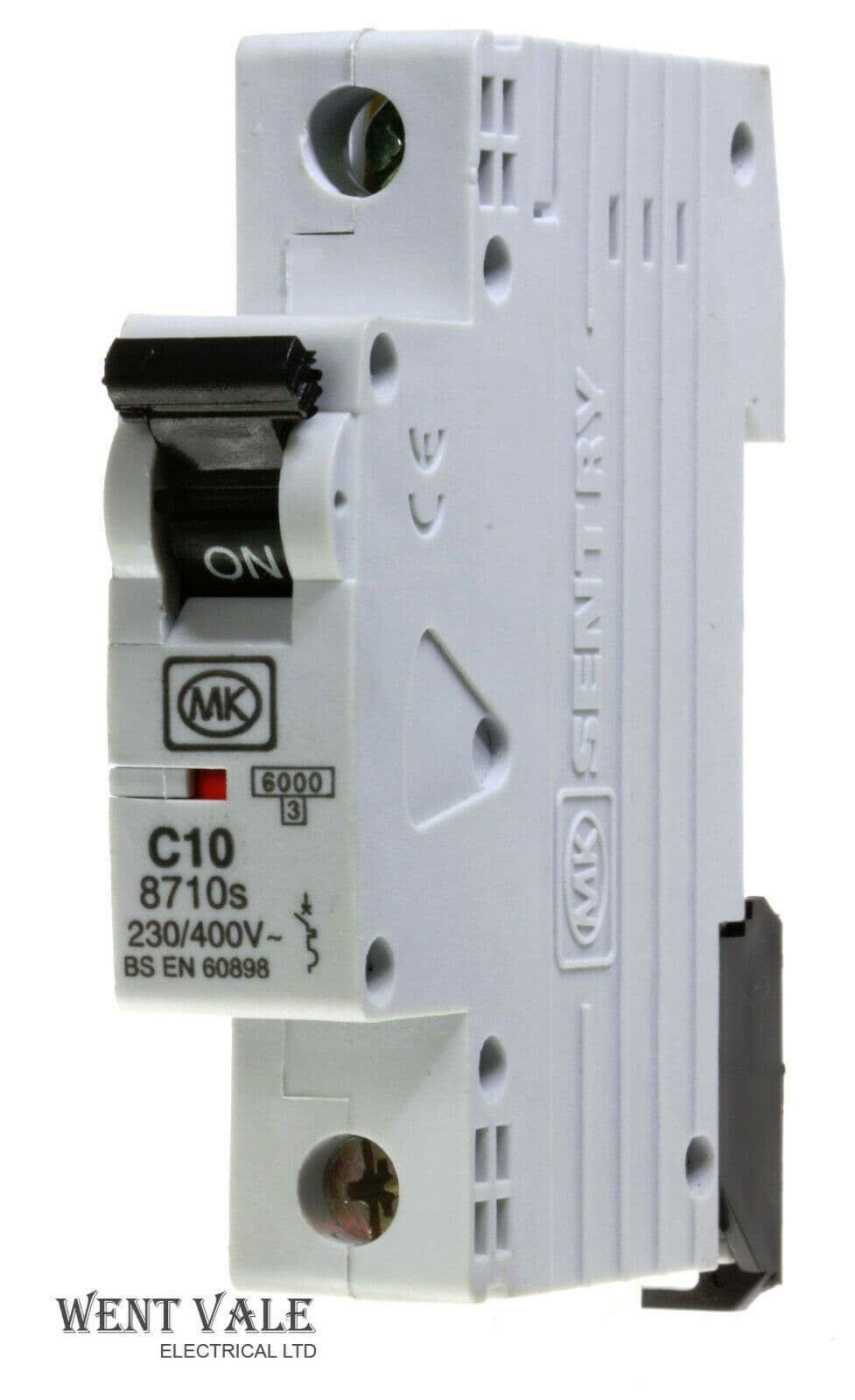 MK Sentry - 8710s - 10a Type C Single Pole MCB Unused