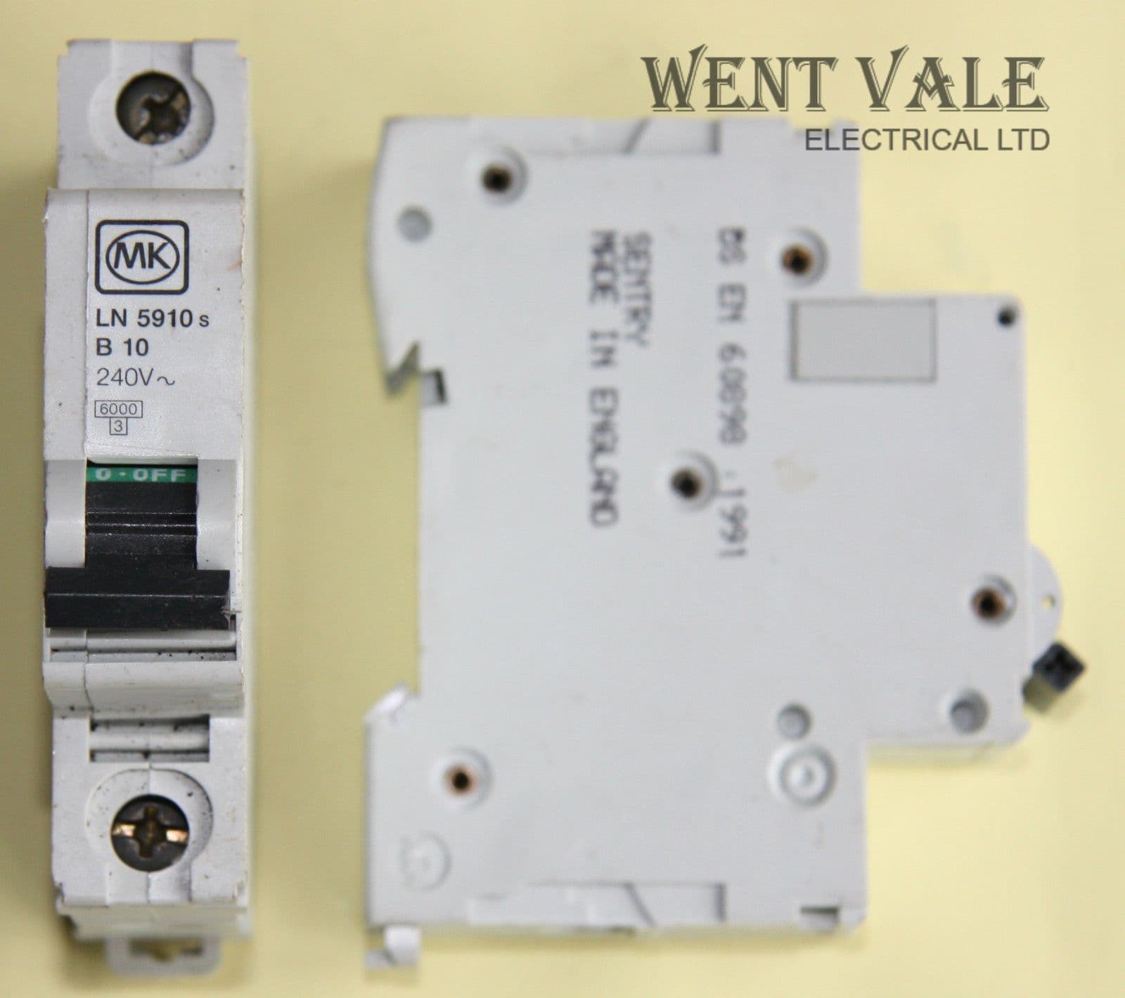 MK Sentry - LN5910s 10a Type B Single Pole MCB Unused