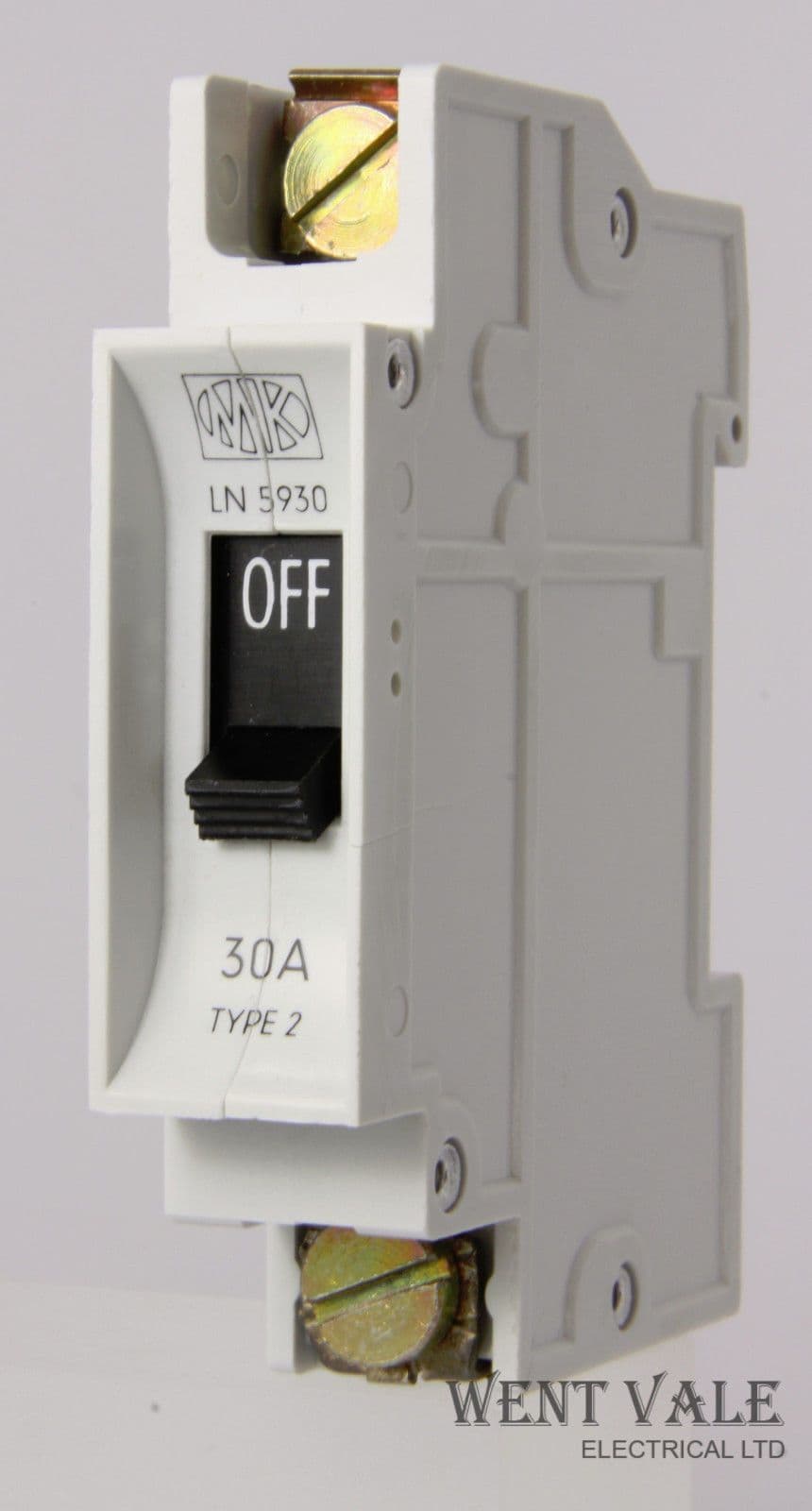 MK Sentry - LN5930 - 30a Type 2 Single Pole MCB Un-used
