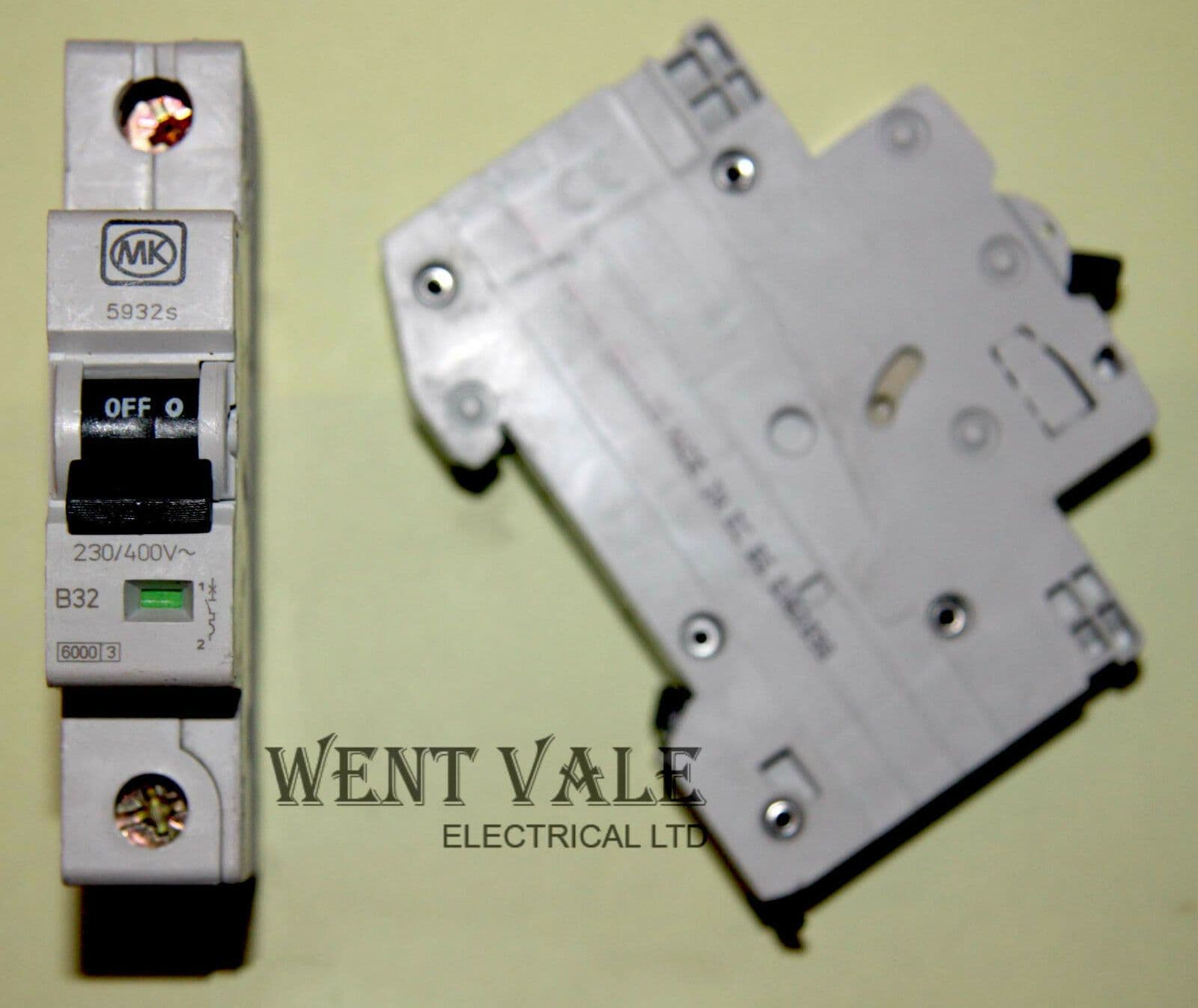 MK Sentry - Mk 3 - 5932s - 32a Type B Single Pole MCB Used