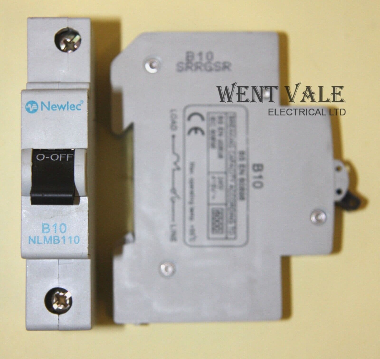 Newlec NLMB110 - 10a Type B Single Pole MCB Used