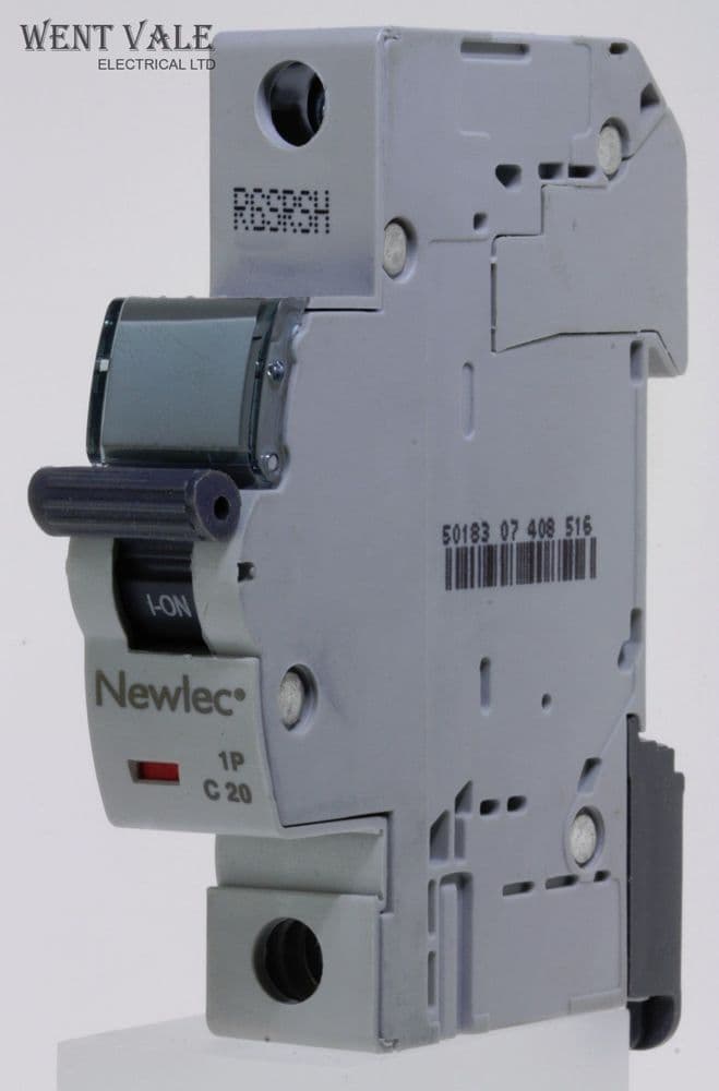 Newlec - NLMB120CA - 20a Type C Single Pole MCB Latest Model NEW