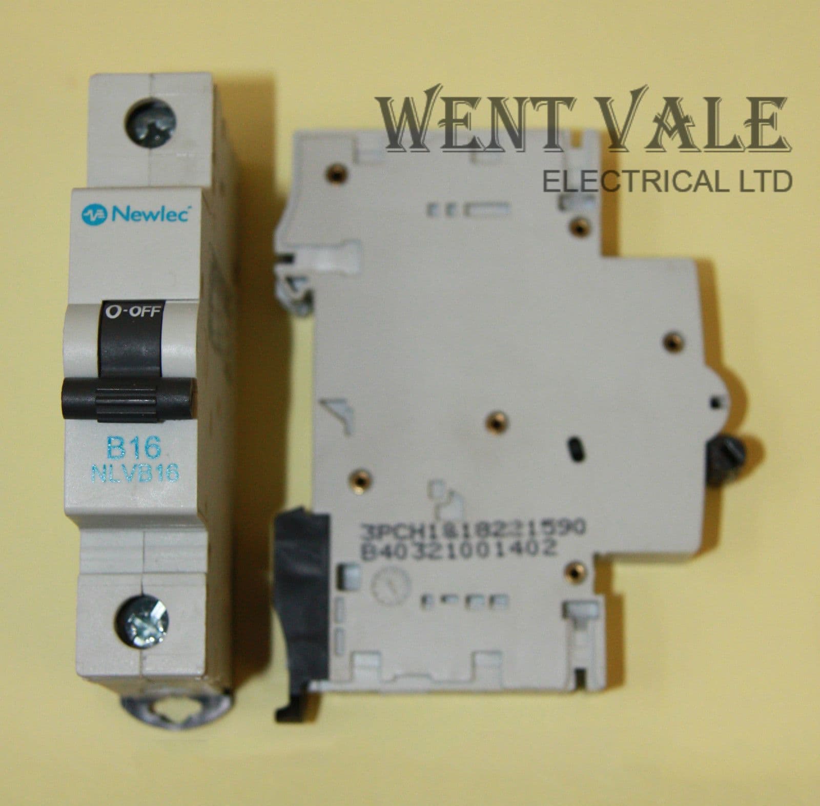 Newlec NLVB116 - 16a Type B Single Pole MCB Used
