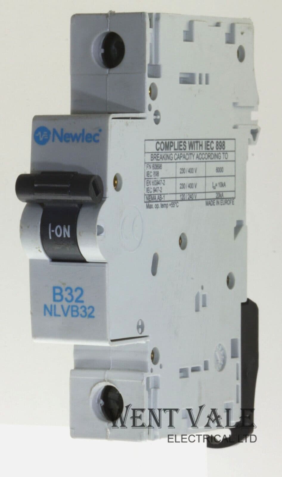 Newlec NLVB32 - 32a Type B Single Pole MCB Used