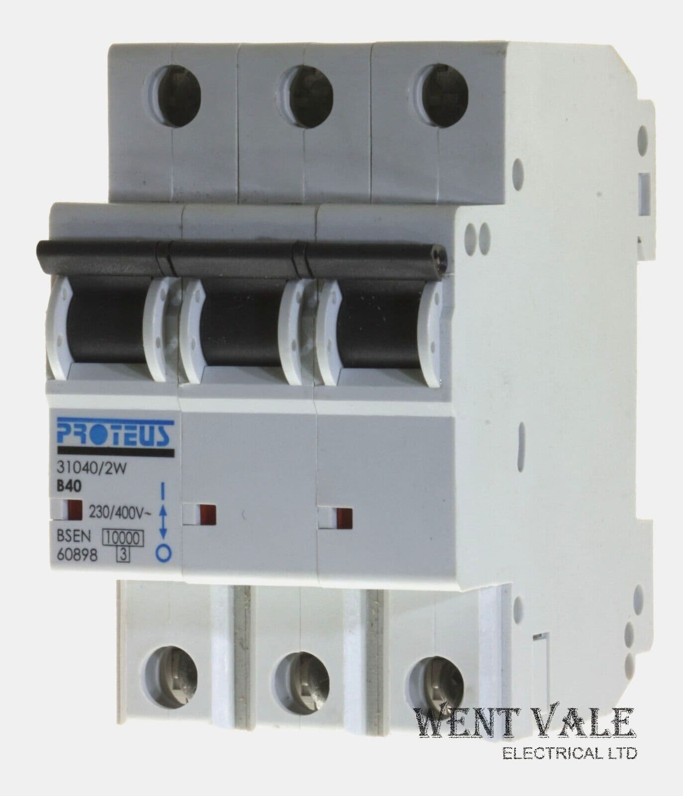 Proteus - 31040/2W - 40a Type B Triple Pole MCB Unused
