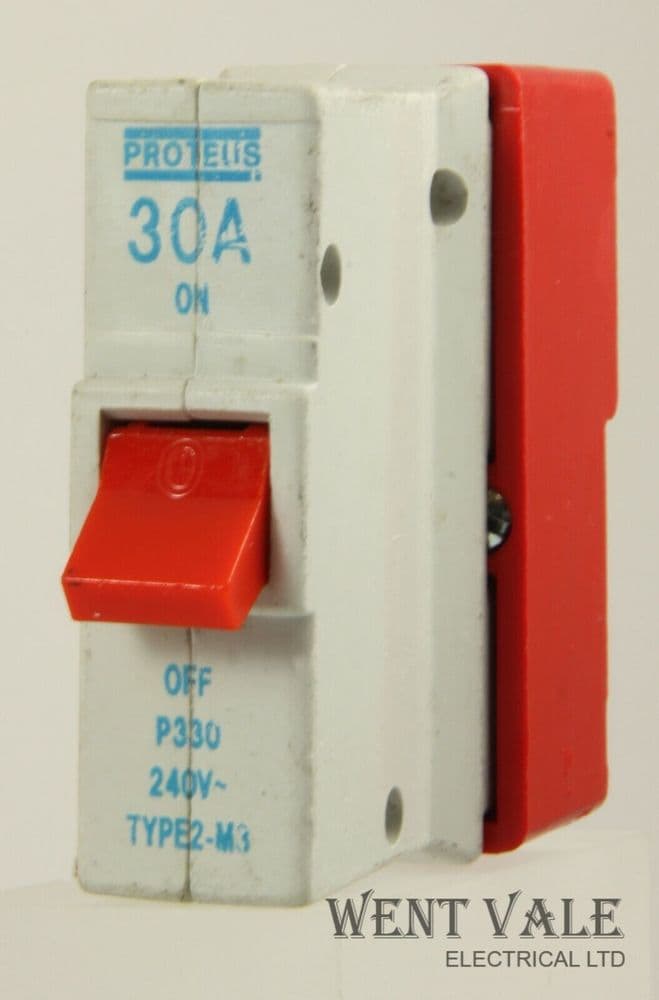 Proteus P330 - 30a Type B Plug-in Single Pole MCB Unused