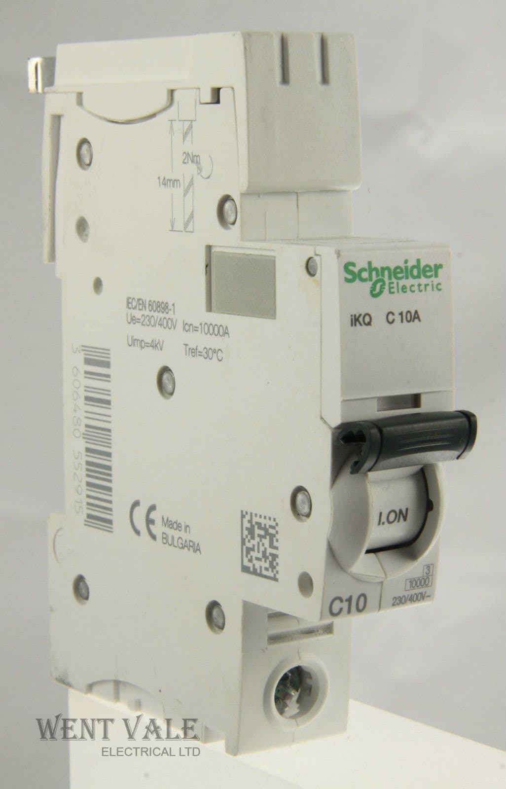 Schneider Acti 9 - IKQ - A9F57110 - KQ10C110 - 10a Type C Single Pole ...
