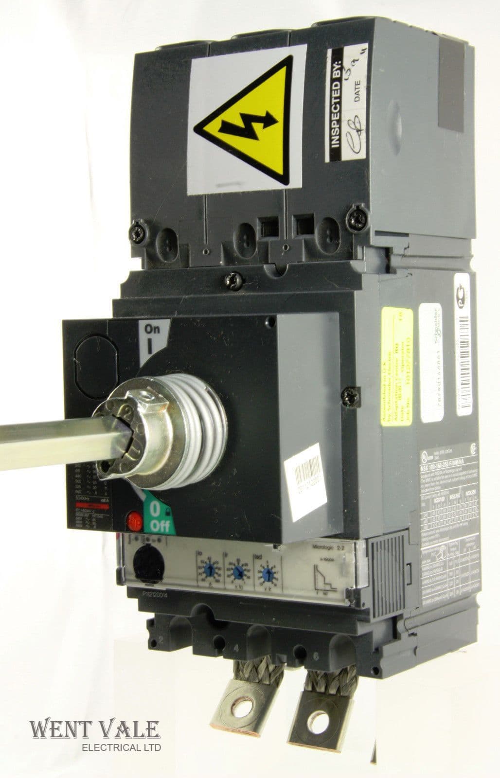 Schneider - Compact - NSX100F - 100a MCCB Extended Rotary Handle And ...