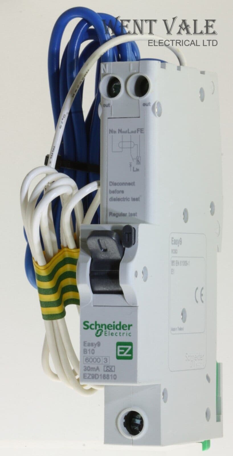 Schneider Easy 9 - EZ9D16810 - 10a 30mA Type B Single Pole RCBO Unused