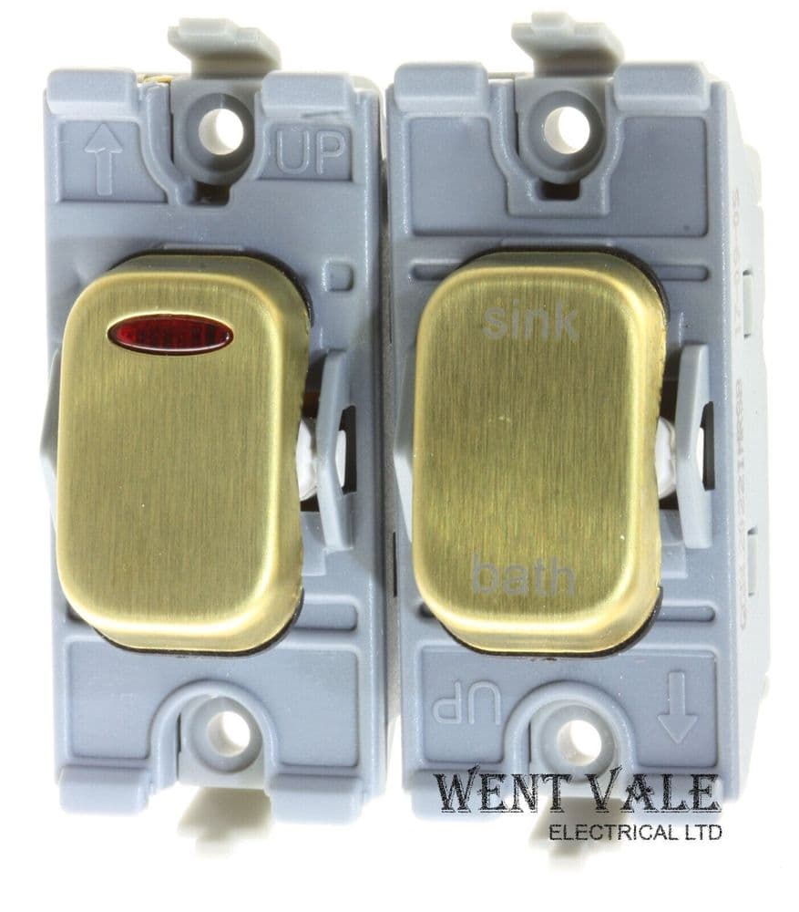 Schneider Lisse Grid Range - GGBL2022IMRSB - 20a Duel Immersion Htr Sw ...