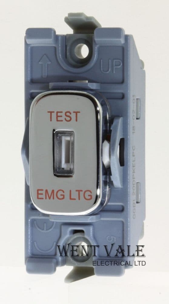 Schneider Lisse Grid Range GGBL20DPKELPC 20a D/Pole Key Grid Sw Module ...