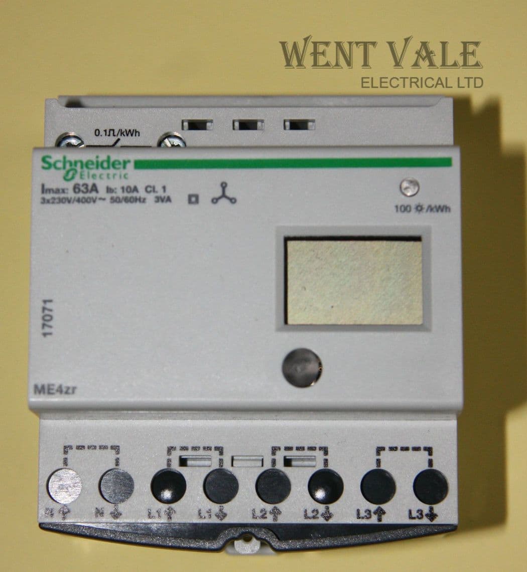 Schneider - ME4zr - 17071 - PowerLogic ME Kilowatt Hour Meter NIB