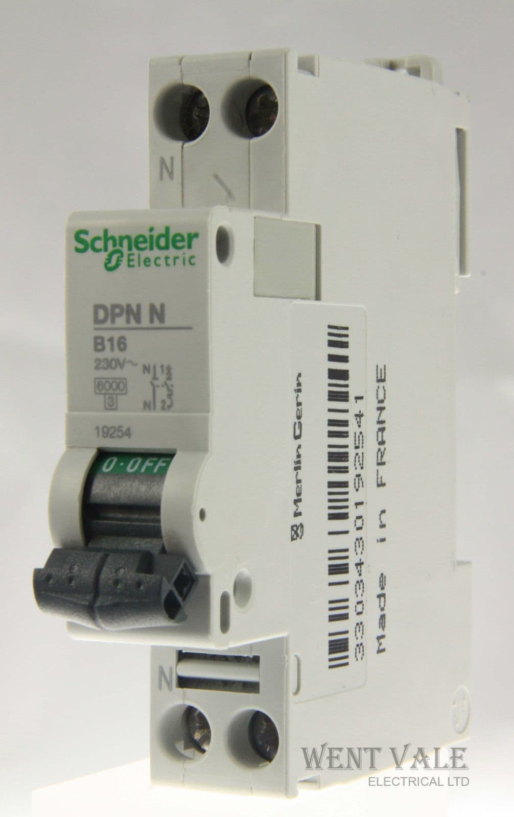 Schneider - Multi 9 - 19254 - DPN N - 16a Type B Double Pole MCB Unused