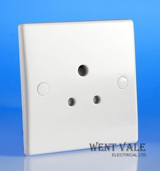 Schneider Ultimate Slimline - GU3080 - 5a 1g Unswitched Single Round ...