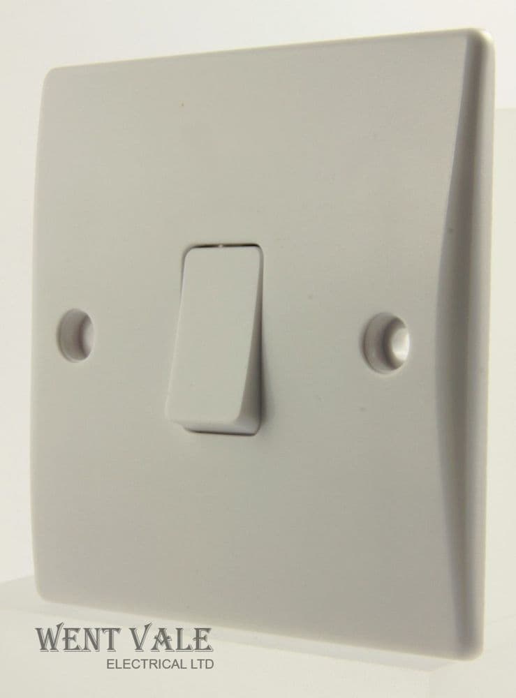 Schneider Ultimate Slimline Moulded - GU1012 - 16a One Gang Two Way ...