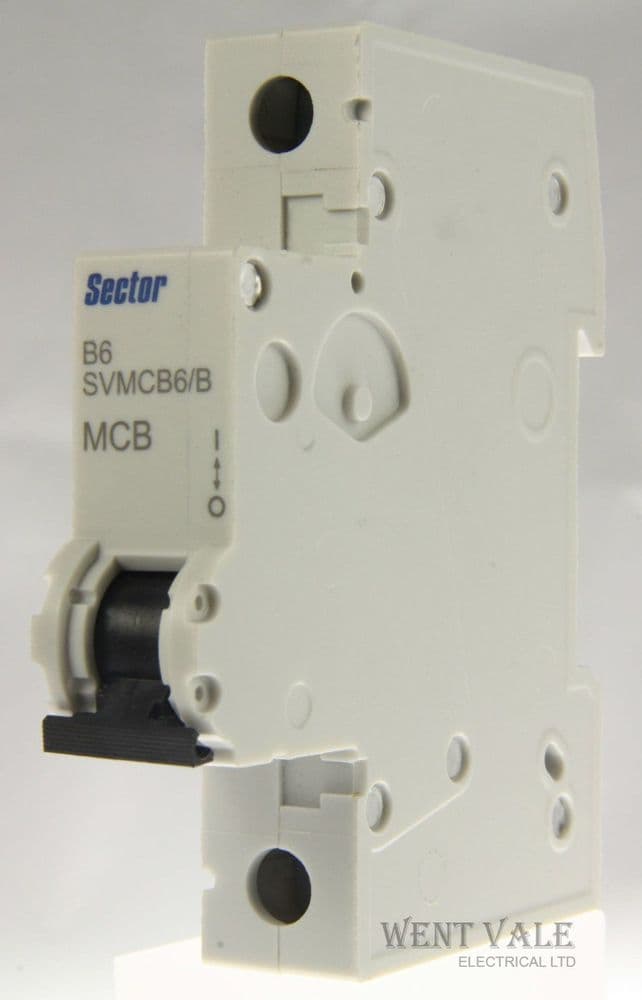 Sector SVMCB06/B - 6a Type B Single Pole MCB Latest Style New