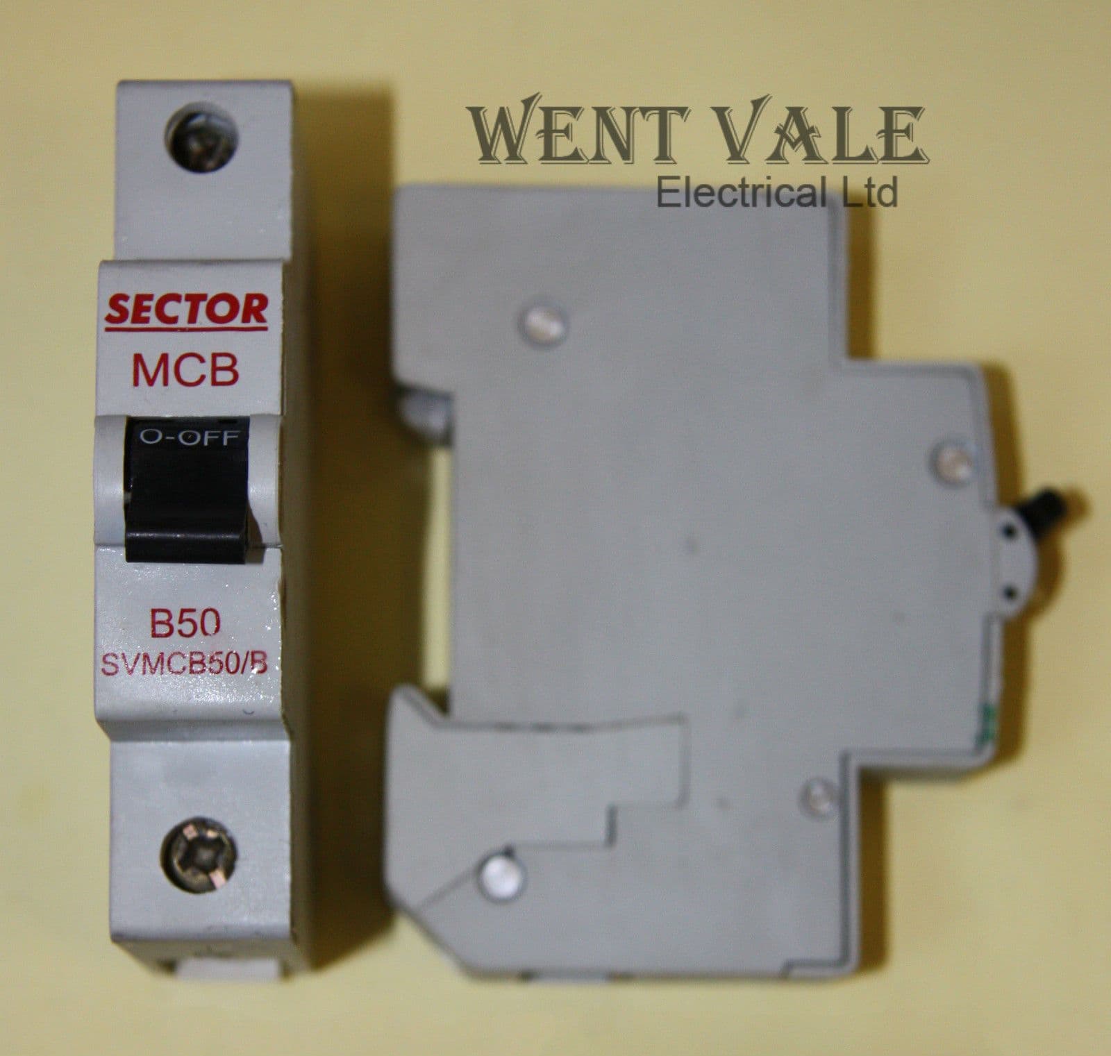 Sector SVMCB50/B - 50a Type B Single Pole MCB New