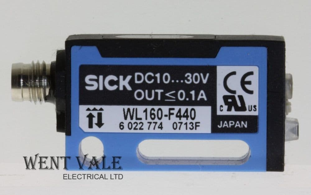 Sick Sensick - WL160-F440-6022774 - Photoelectric Retro-Reflective ...