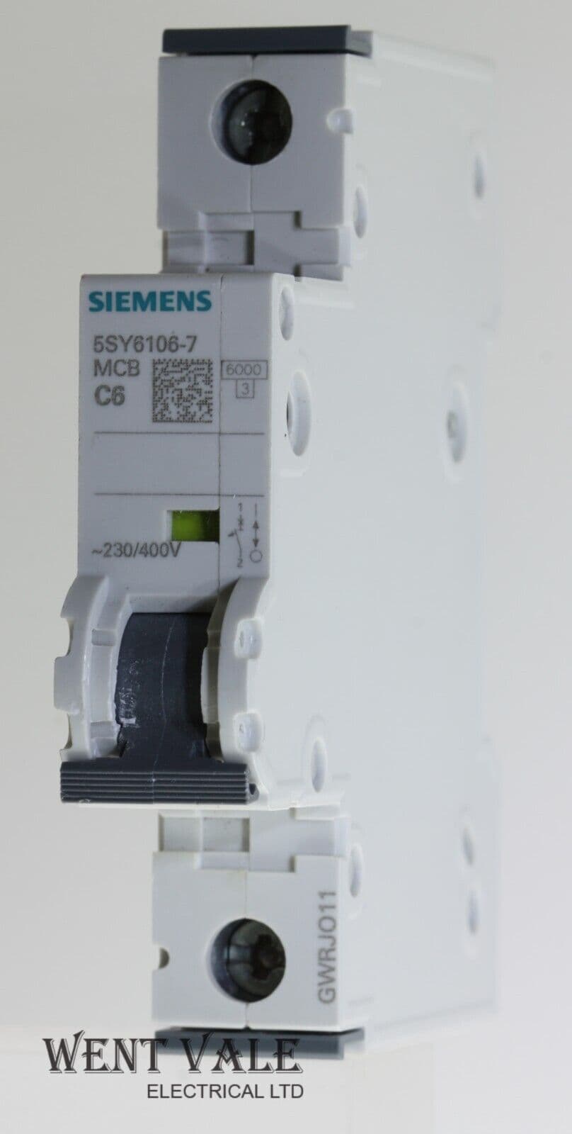 Siemens - 5SY6106-7 - 6a Type C Single Pole Latest Model MCB