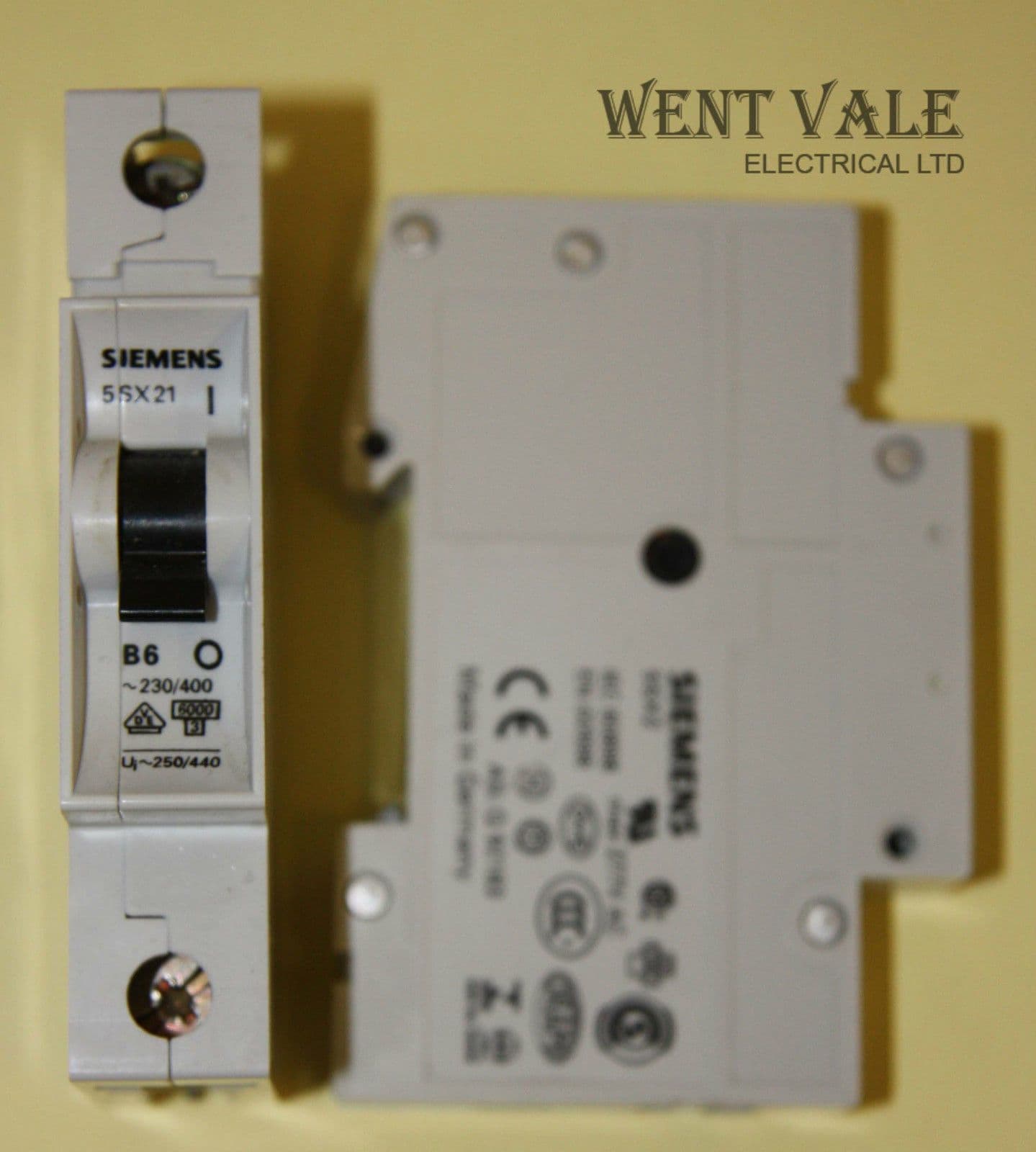 Siemens N System - 5SX2 1B06 - 6a Type B Single Pole MCB New