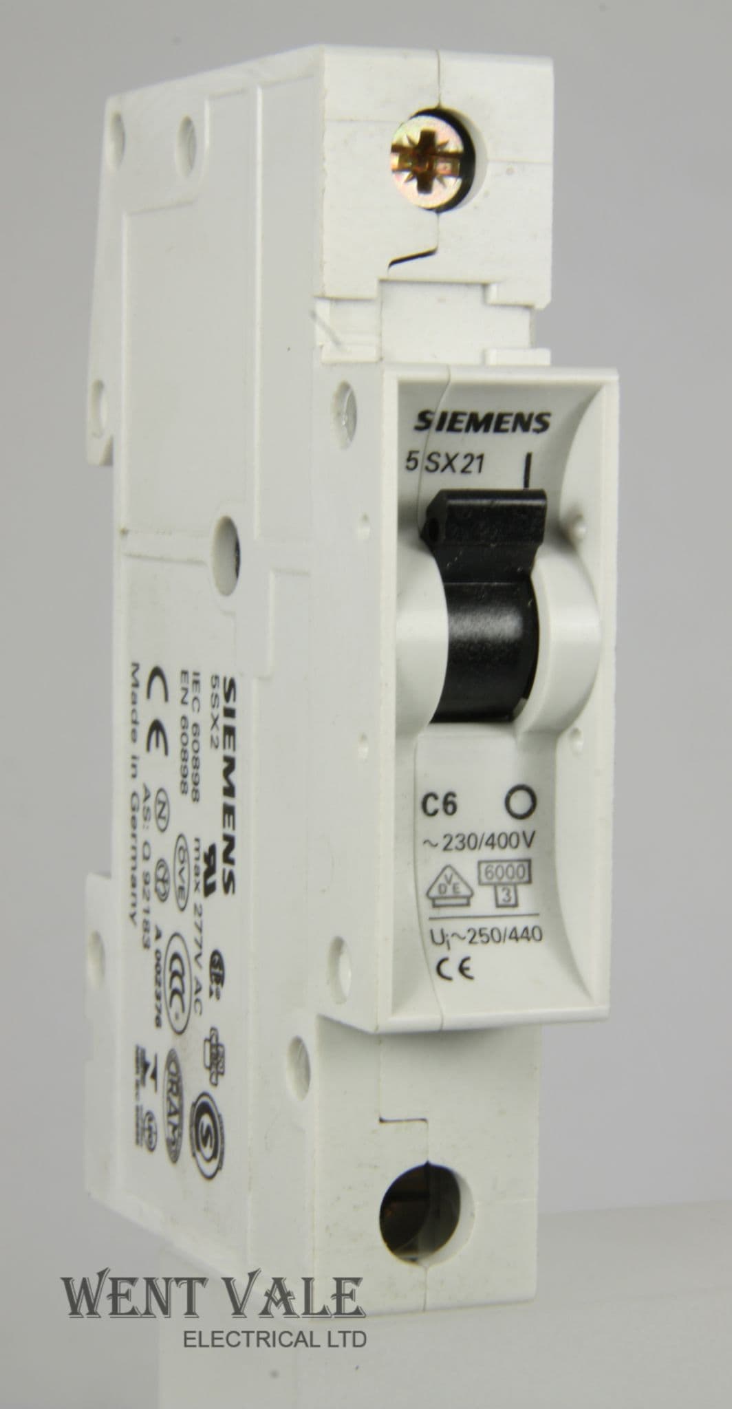 Siemens N System - 5SX2 1C06 - 6a Type C Single Pole MCB Un-used