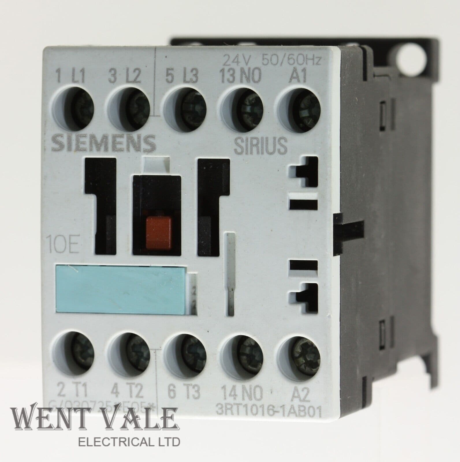 Siemens Sirius - 3RT1016-1AB01 - 9a 3 Pole Contactor with 1NO Contact ...