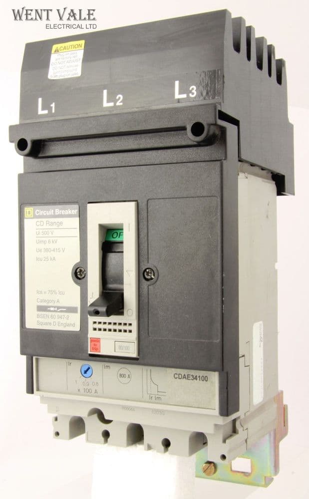 Square D - I-Line Panelboard - CDAE34100 - 80 to 100a Plug-On Triple ...