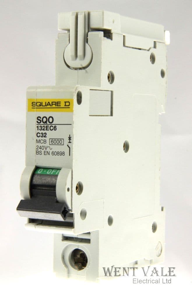 Square D Qwikline II SQO - SQO132EC6 - 32a Type C Single Pole MCB Used