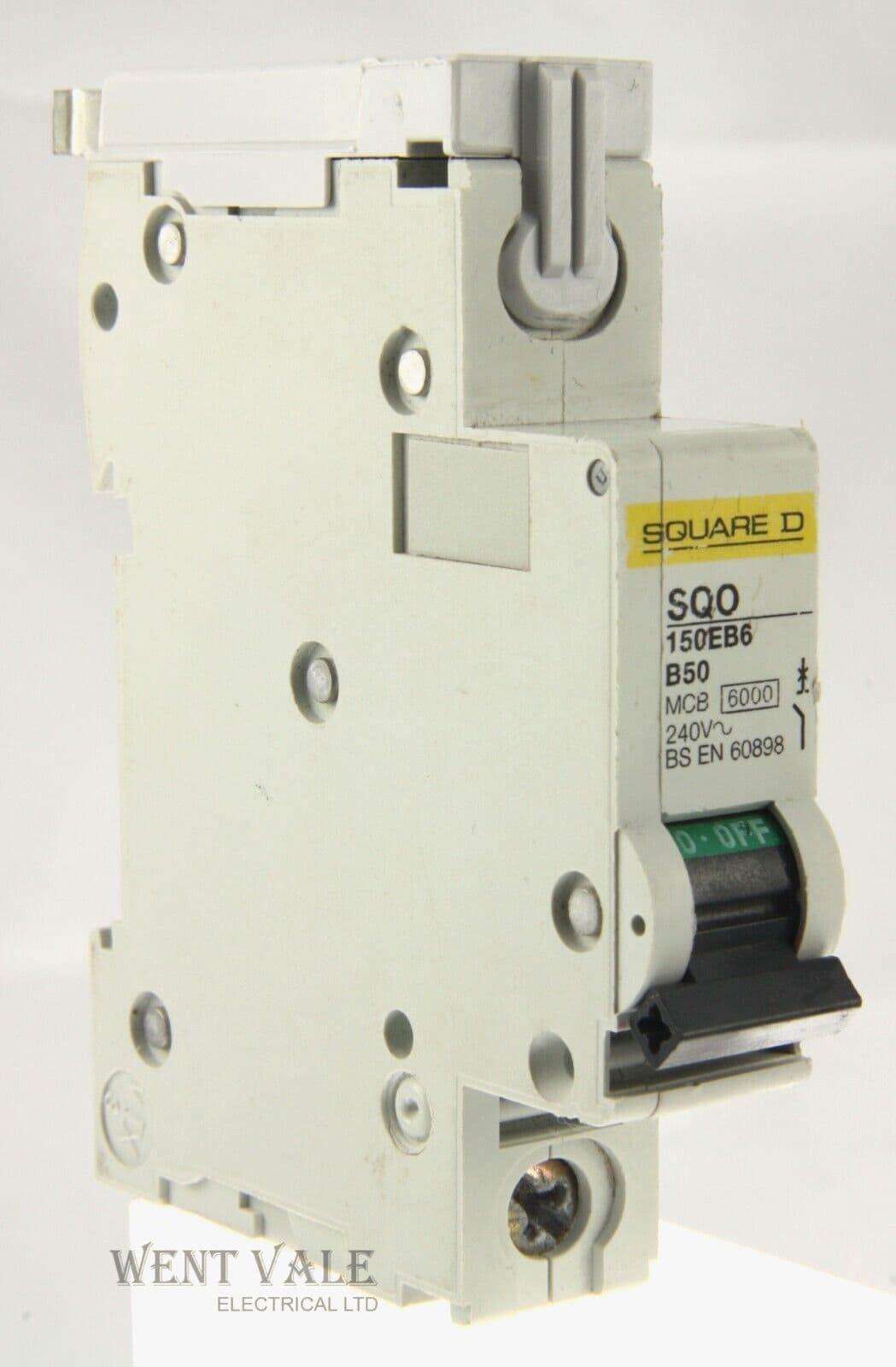 Square D Qwikline II SQO - SQO150EB6 - 50a Type B Single Pole MCB Used