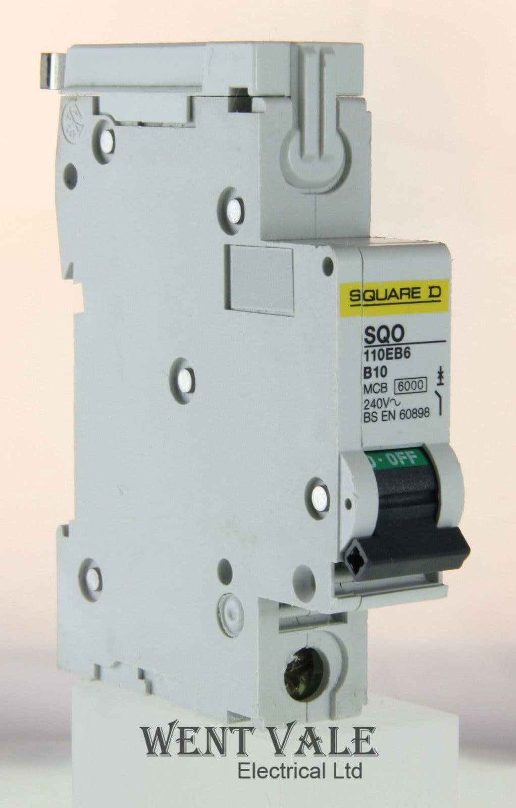 Square D - Qwikline II - SQO110EB6 - 10a Type B Single Pole MCB Used