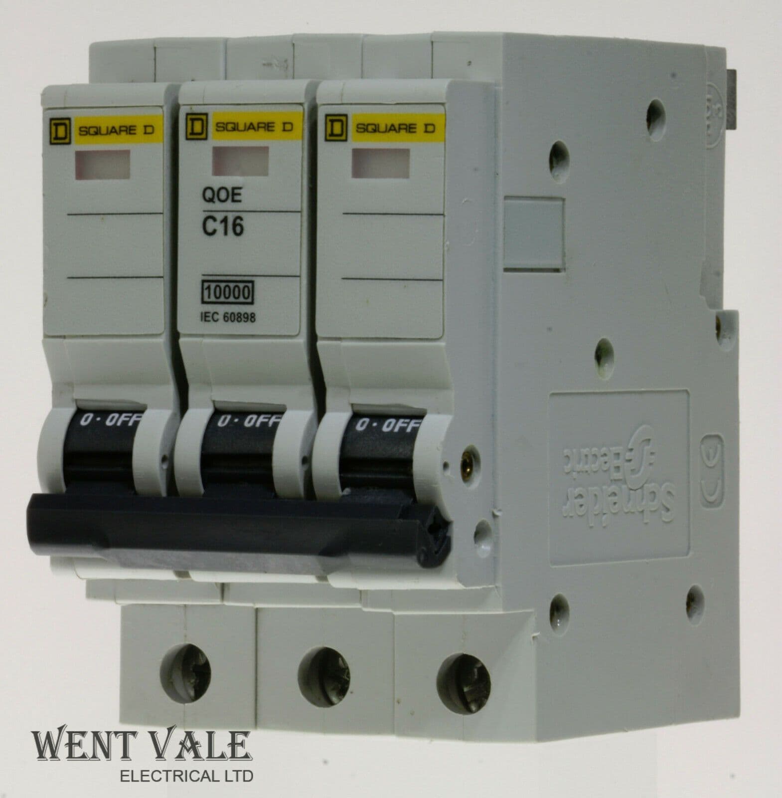 Square D - Qwikline - QO316EC10 - 16a Type C Triple Pole MCB Latest ...