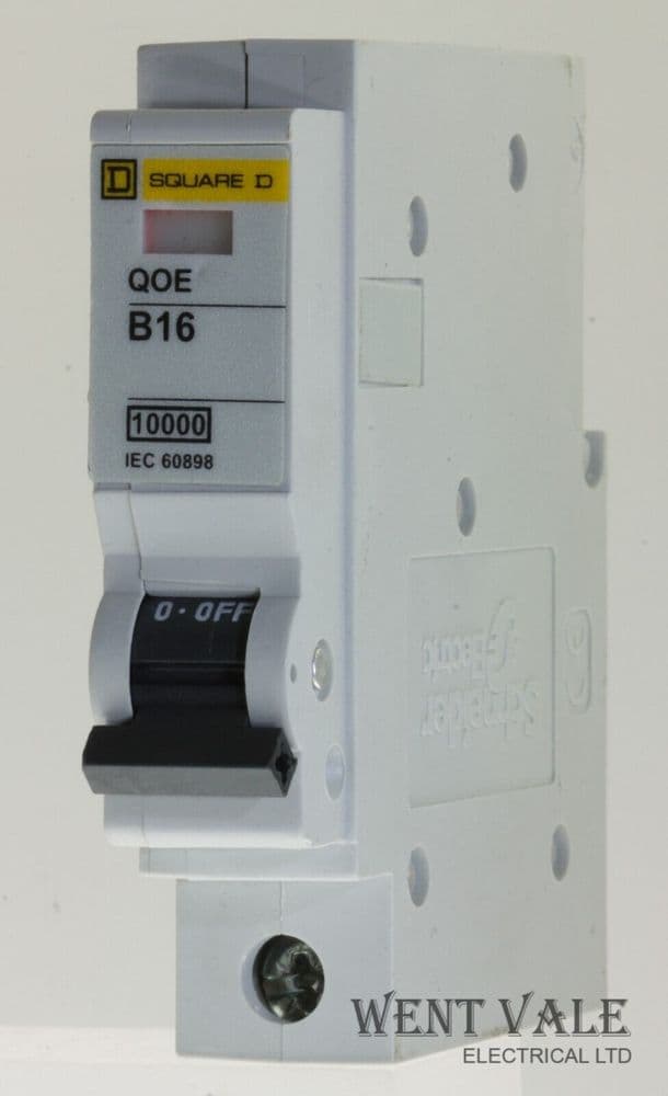 Square D Qwikline QOE - QO116EB10 - 16a Type B Single Pole MCB Latest ...