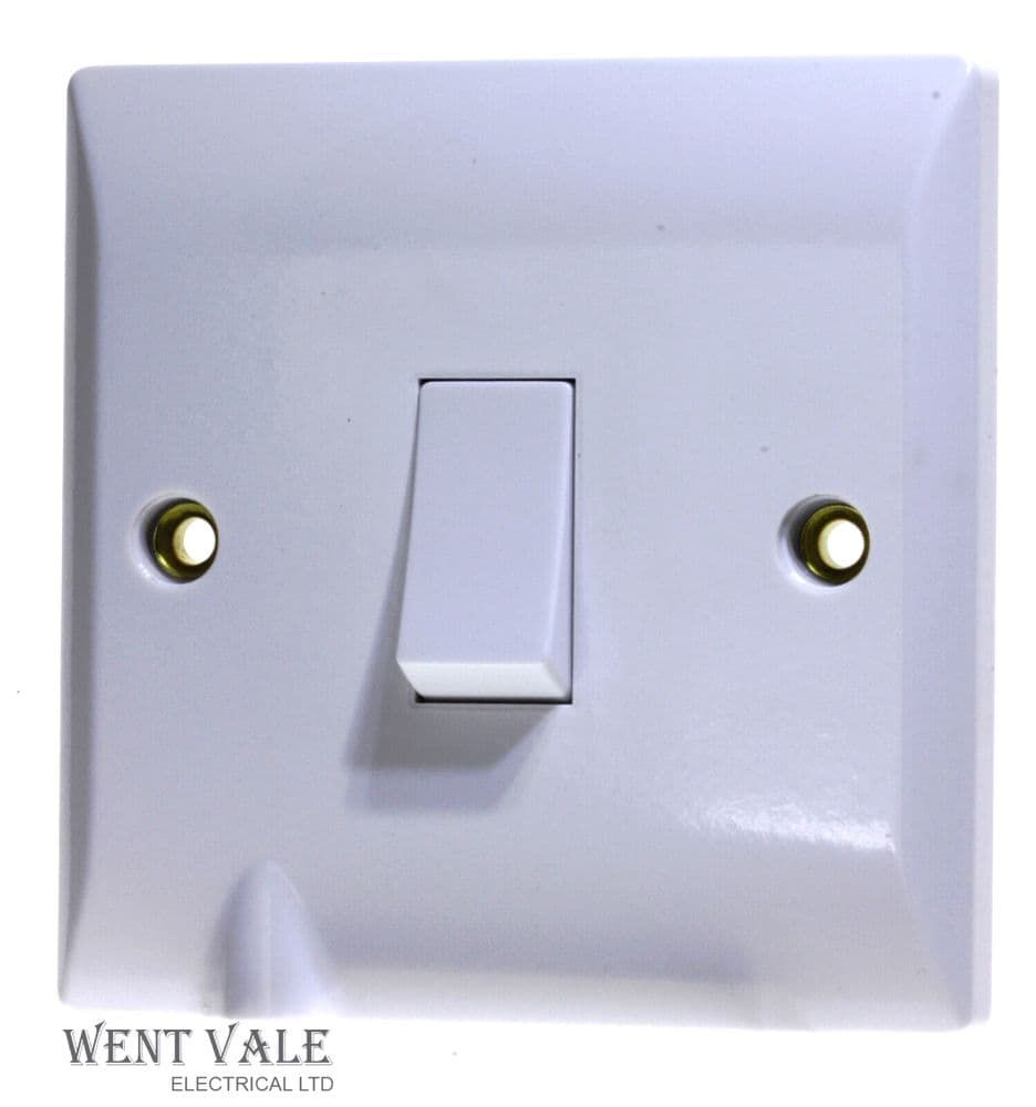 Super Switch Silk Range - SW18 - 20a Double Pole Switch with Bottom ...