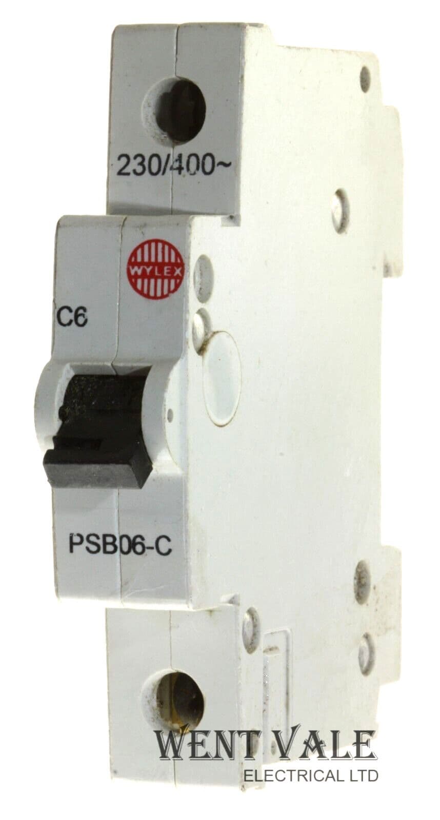 Wylex NH Mk 1 - PSB06-C 6a Type C Single Pole MCB Used