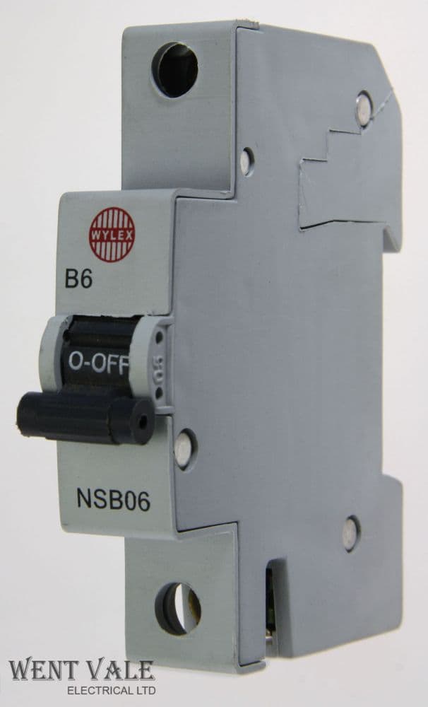 Wylex - NH NSB Range - NSB06 - 6a Type B Single Pole MCB Used E