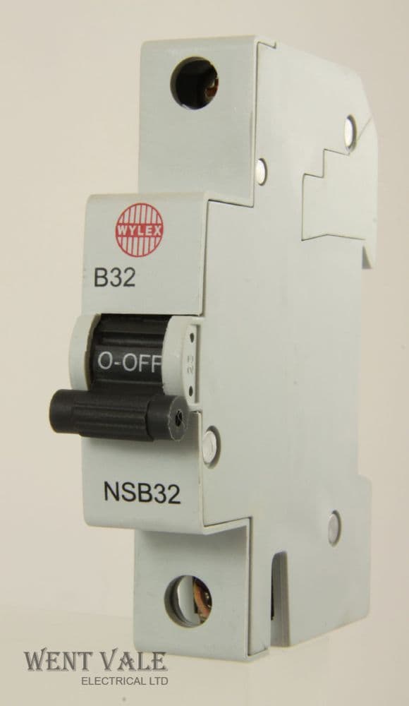 Wylex - NH NSB Range - NSB32 - 32a Type B Single Pole MCB Used E