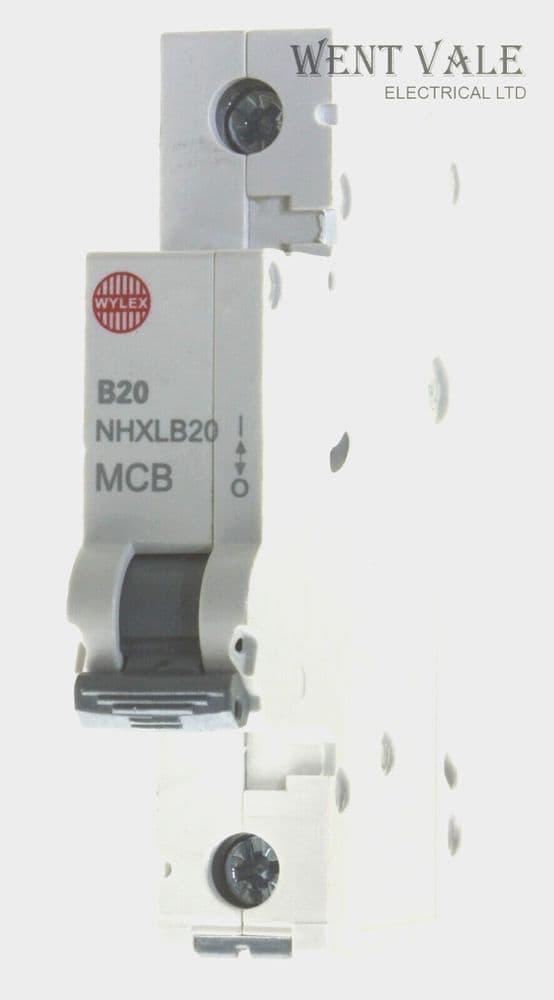 Wylex NH Range - NHXLB20 - 20a Type B Single Pole MCB Latest Model Used