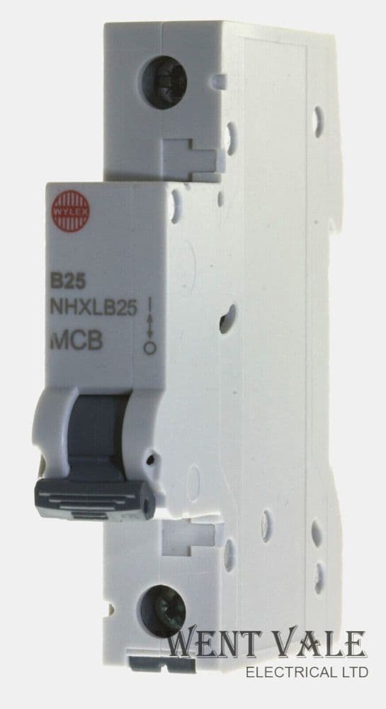 Wylex NH Range - NHXLB25 - 25a Type B Single Pole MCB Latest Model Used