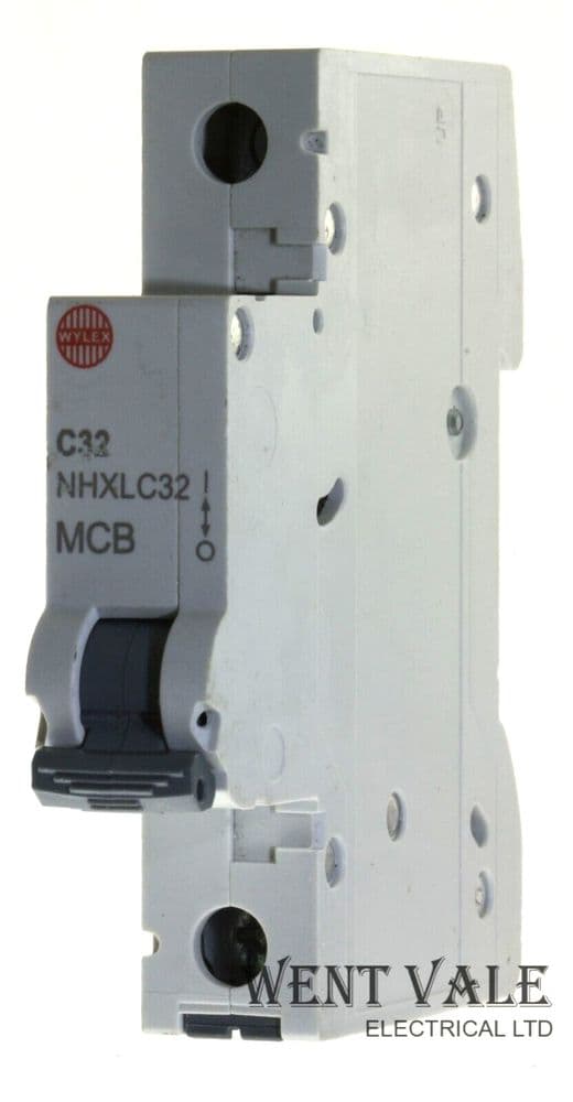 Wylex NH Range - NHXLC32 - 32a Type C Single Pole MCB Latest Model Used