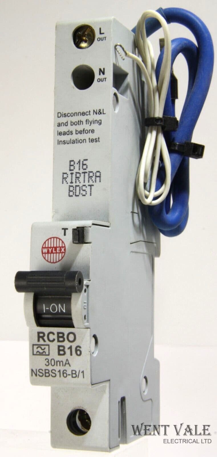 Wylex - NH Range - NSBS16-B/1 - 16a 30mA Type B Single Pole Class A RCBO Unused