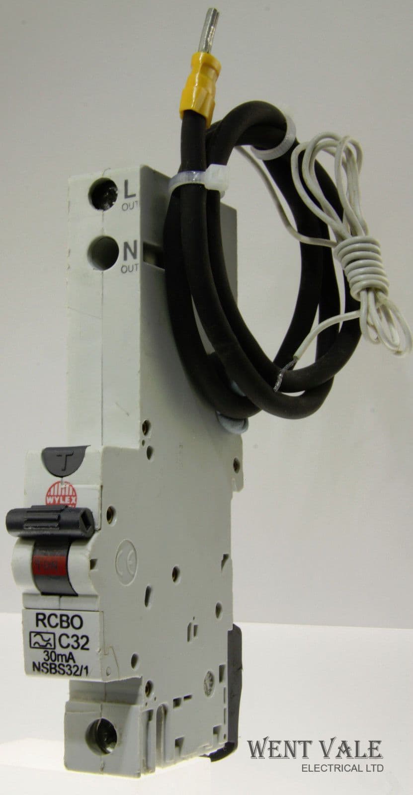 Wylex NH Range - NSBS32/1 - 32a 30mA Type C Single Pole RCBO Used