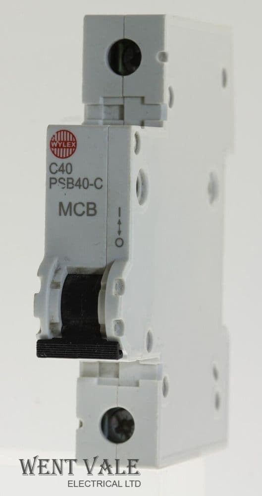 Wylex - PSB40-C - 40a Type C Single Pole MCB Used