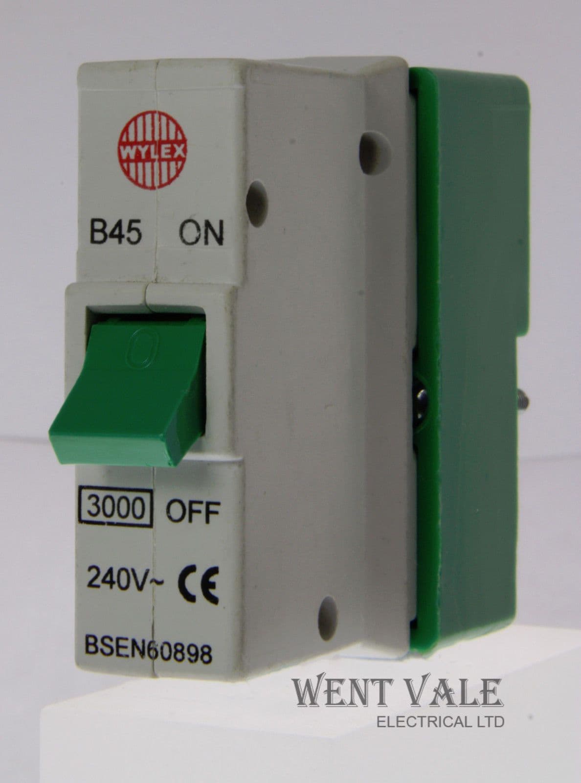 Wylex - Standard Range - 45a Type B Plug-in Single Pole MCB with Deep ...