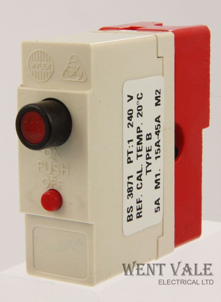 Wylex Standard Range Mk1 - Plug-in - Retro Fit - 30a Type B Single Pole ...