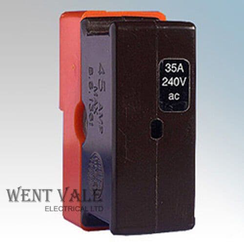 Wylex Standard Range - WYC35 - 35a BS1361 Cartridge Fuse Holder And ...