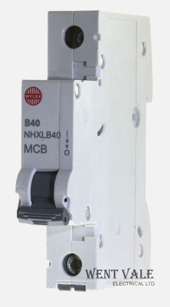 Wylex Wylex NHXLB40 - 40a Type B Single Pole MCB Latest Style Unused